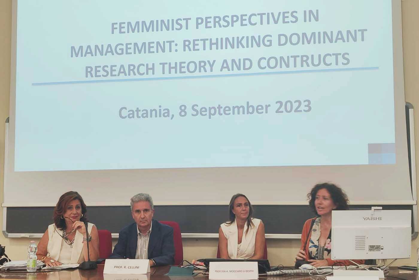 Feminist perspective in management: re-thinking dominant research ...